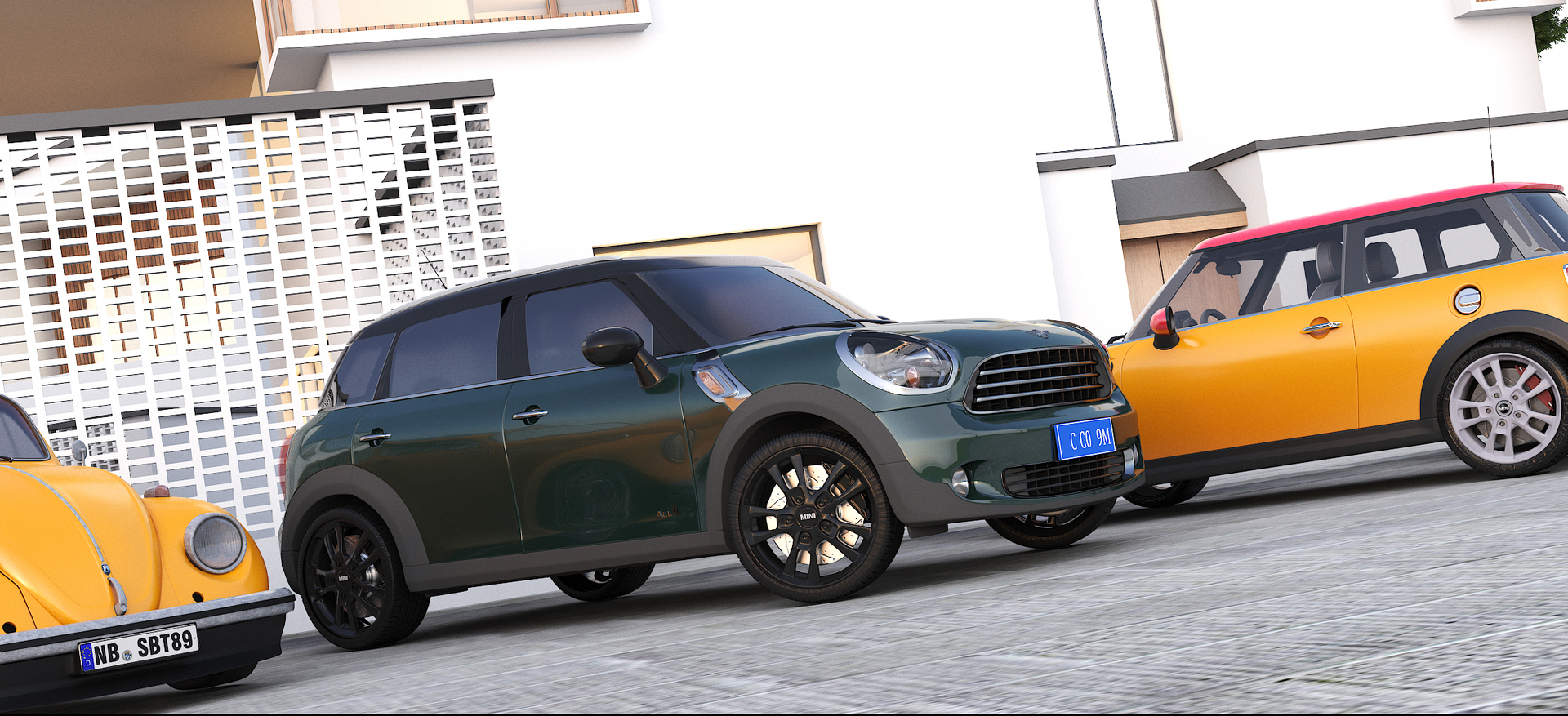 double mini模型 - 工业/产品/道具 - 作品模型 - CG模型网