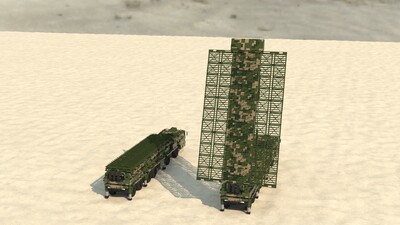 YLC-8E 中国反隐身雷达模型-火炮器械模型库-3ds Max(.max)模型下载-cg模型网