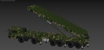 YLC-8E 中国反隐身雷达模型-其他器械模型库-3ds Max(.max)模型下载-cg模型网