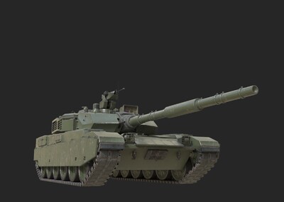 PBR 四涂装模型-装甲车／坦克模型库-3D Studio(.3ds)模型下载-cg模型网