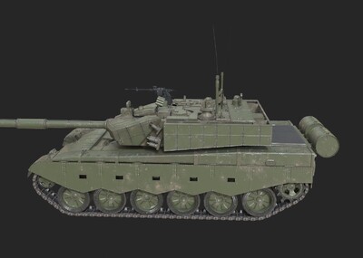 PBR 四涂装模型-装甲车／坦克模型库-3D Studio(.3ds)模型下载-cg模型网