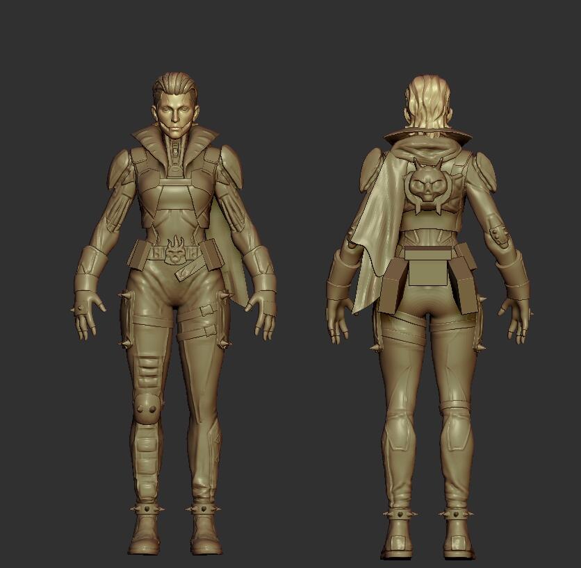 Apex_WRAITH模型 - 角色/人物/生物 - 作品模型 - CG模型网