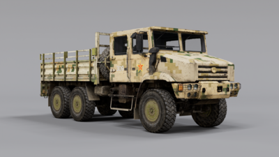 一汽解放MV3 解放ctm131模型-货运车模型库-3ds Max(.max)模型下载-cg模型网