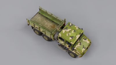 一汽解放MV3 解放ctm131模型-货运车模型库-3ds Max(.max)模型下载-cg模型网