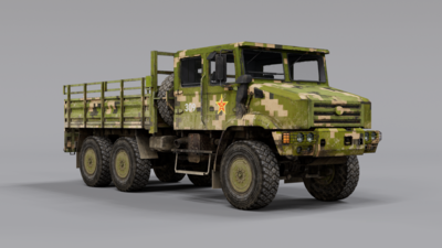 一汽解放MV3 解放ctm131模型-货运车模型库-3ds Max(.max)模型下载-cg模型网