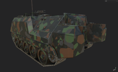 PBR材质 中国台湾省模型-装甲车／坦克模型库-FBX(.fbx)模型下载-cg模型网