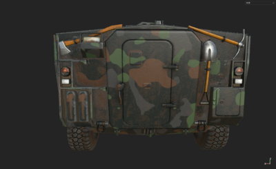 PBR材质 中国台湾省模型-装甲车／坦克模型库-FBX(.fbx)模型下载-cg模型网