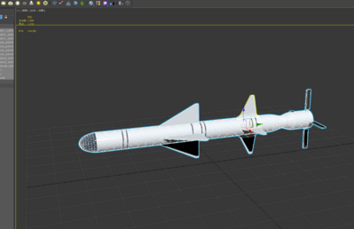 Kh-35反舰导弹 Kh-35模型-其他器械模型库-3ds Max(.max)模型下载-cg模型网