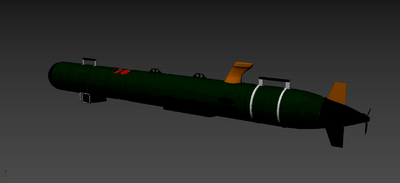 REMUS 100无人潜航器（REMUS模型-其他器械模型库-3ds Max(.max)模型下载-cg模型网