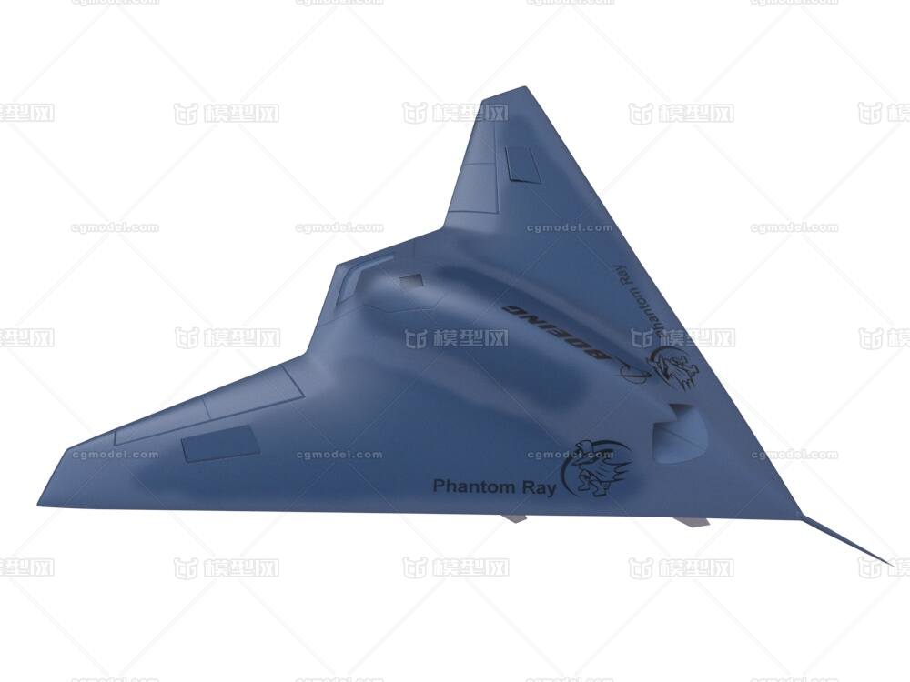 X-45C X-46模型-无人机模型库-3ds Max(.max)模型下载-cg模型网