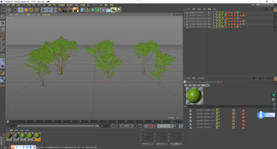 树 通用格式模型-树木模型库-3ds Max(.max)模型下载-cg模型网