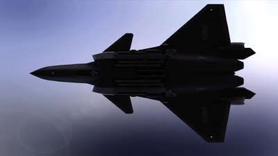 J20C 歼20C模型-军用飞机模型库-STEP(.stp)模型下载-cg模型网