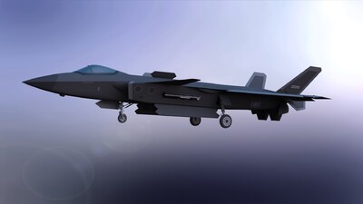 J20C 歼20C模型-军用飞机模型库-STEP(.stp)模型下载-cg模型网