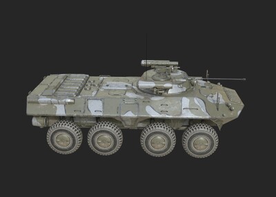 PBR 五涂装模型-装甲车／坦克模型库-3D Studio(.3ds)模型下载-cg模型网