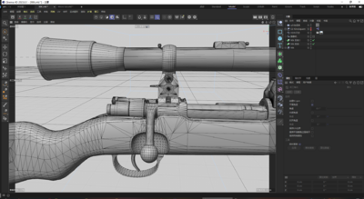 次世代 98K模型-枪械模型模型库-Cinema 4D(.c4d)模型下载-cg模型网