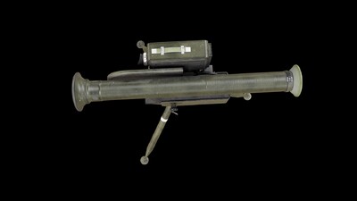 次世代材质HJ-8 hj8模型-火炮器械模型库-3ds Max(.max)模型下载-cg模型网