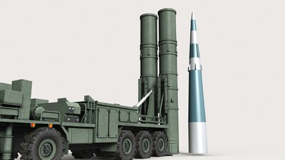 S500 S-500防空导弹系统模型-装甲车／坦克模型库-3ds Max(.max)模型下载-cg模型网