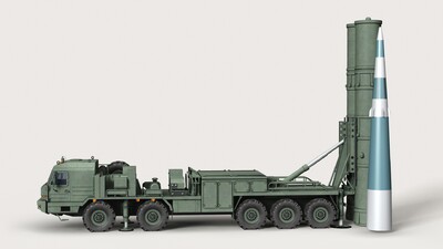 S500 S-500防空导弹系统模型-装甲车／坦克模型库-3ds Max(.max)模型下载-cg模型网