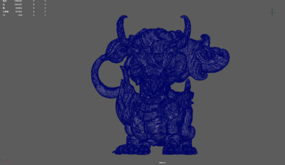 古风 神兽模型-爬行模型库-OBJ(.obj/.mtl)模型下载-cg模型网