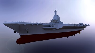 CV003 福建舰模型-军舰模型库-SolidWorks(.sldprt/.sldasm/.slddrw)模型下载-cg模型网