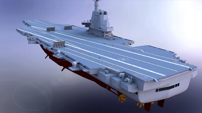 CV003 福建舰模型-军舰模型库-SolidWorks(.sldprt/.sldasm/.slddrw)模型下载-cg模型网