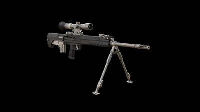 次世代材质88式狙击步枪 QBU88模型-枪械模型模型库-Maya(.ma/.mb)模型下载-cg模型网