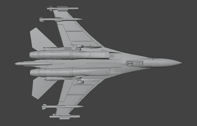 歼16 歼16D战斗机模型-军用飞机模型库-Blender(.blend)模型下载-cg模型网