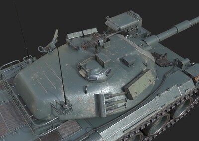 PBR 日本陆自模型-装甲车／坦克模型库-3D Studio(.3ds)模型下载-cg模型网