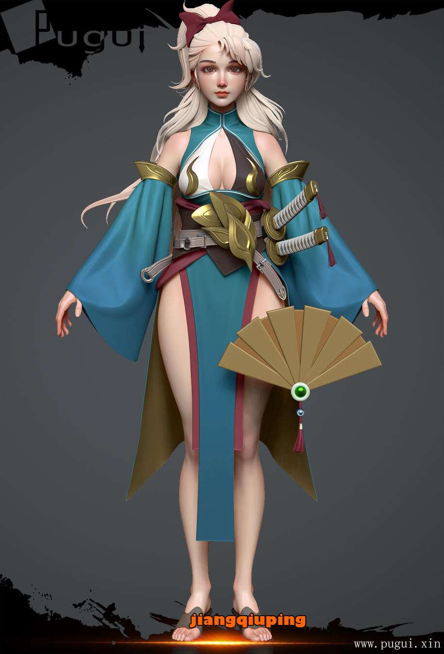 【pugui游戏】--17期角色精品班作品模型 - 角色/人物/生物 - 作品模型 - CG模型网