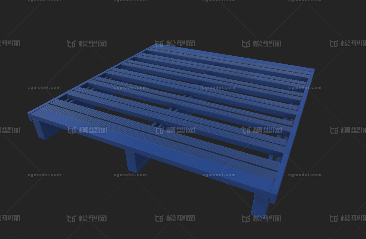 托盘 仓库托盘模型-工业设备模型库-FBX(.fbx)模型下载-cg模型网