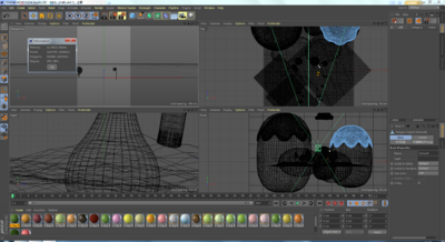 卡通田园 野外童趣 创意场景 卡通场景 卡通野外模型-广告场景模型库-Cinema 4D(.c4d)模型下载-cg模型网