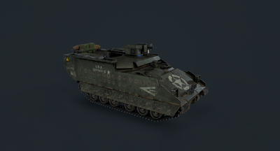 次时代写实多用途装甲车M1287自行迫击炮模型模型-装甲车／坦克模型库-3ds Max(.max)模型下载-cg模型网