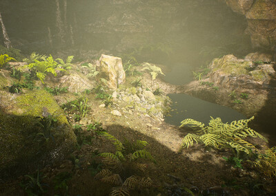 UE4/UE5 天然洞穴模型-自然场景模型库-FBX(.fbx)模型下载-cg模型网