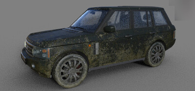 【载具184】SUV型越野车 越野休旅车模型-越野车模型库-3ds Max(.max)模型下载-cg模型网