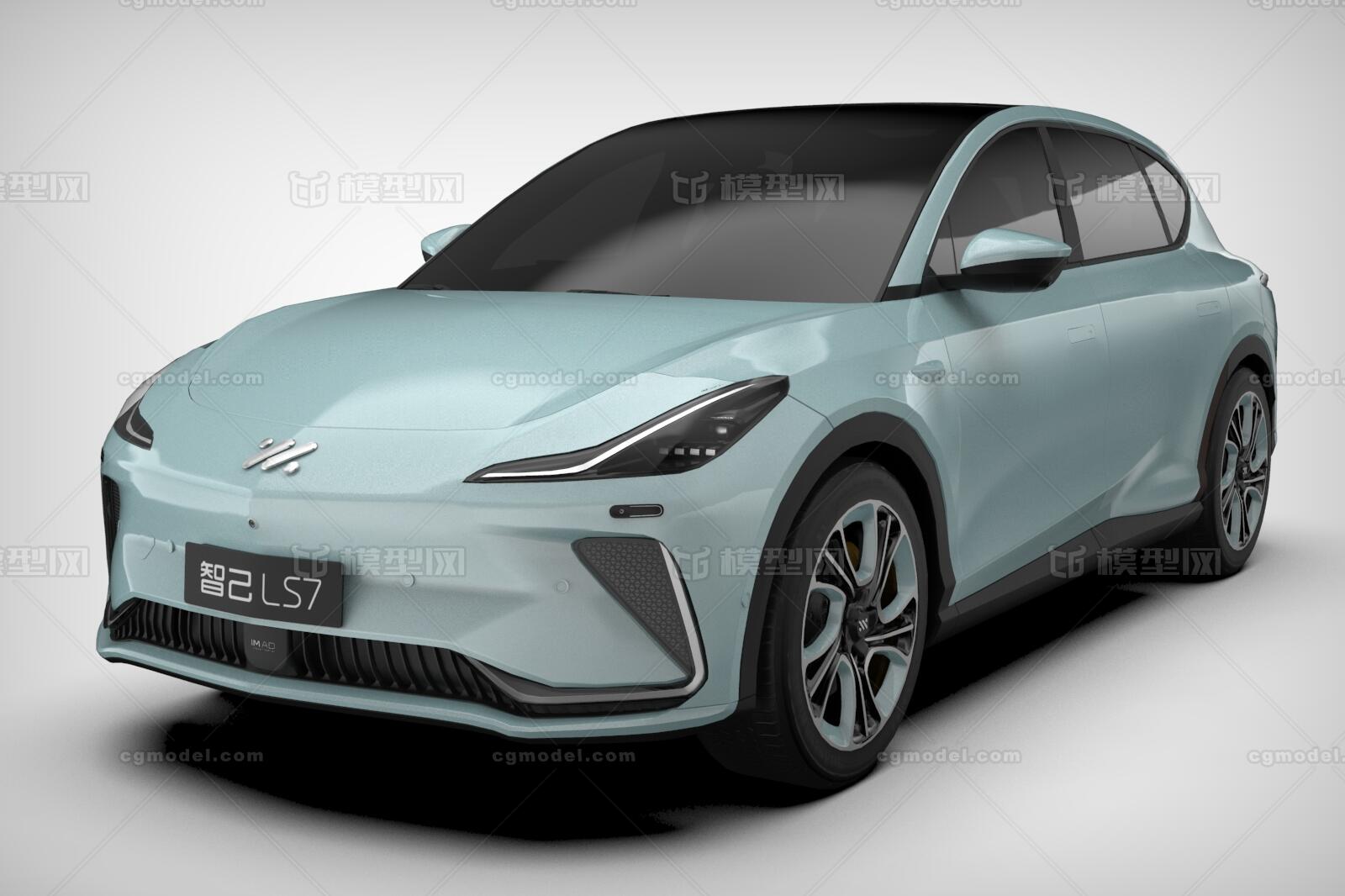 2022智己LS7 带内饰模型-越野车模型库-KeyShot(.bip/.ksp)模型下载-cg模型网