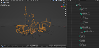 雷达车 S400模型-工程车模型库-Blender(.blend)模型下载-cg模型网