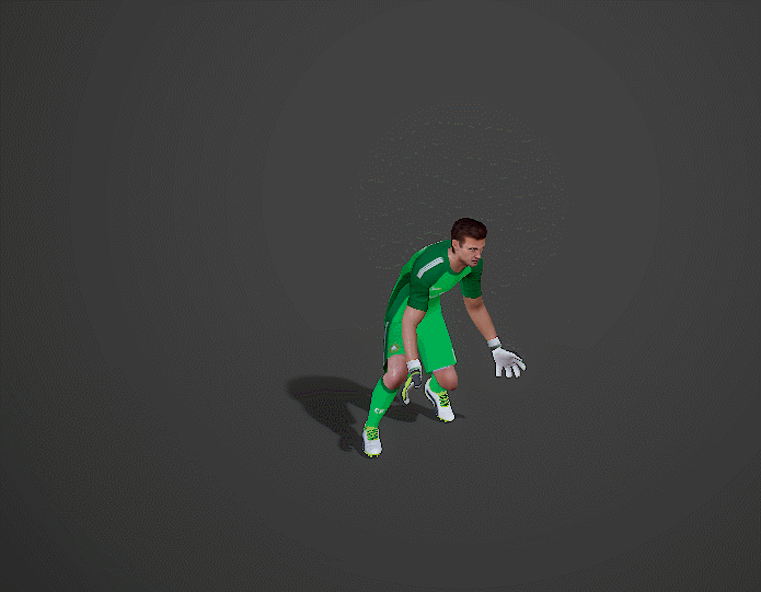 PBR 守门员模型-男人模型库-FBX(.fbx)模型下载-cg模型网