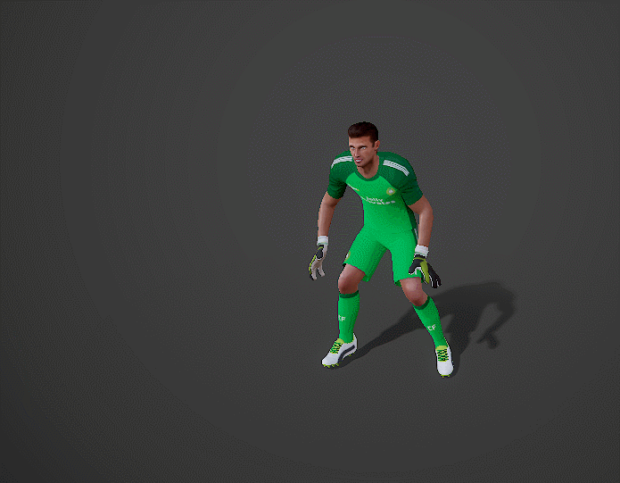 PBR 守门员模型-男人模型库-FBX(.fbx)模型下载-cg模型网