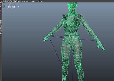 UE4/UE5性感 女学生美女模型-孩子-女模型库-FBX(.fbx)模型下载-cg模型网