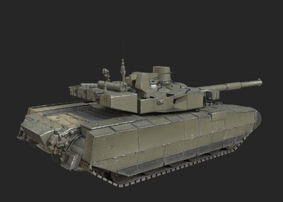 PBR 乌克兰模型-装甲车／坦克模型库-3D Studio(.3ds)模型下载-cg模型网