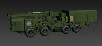 S-500防空系统96L6E雷达（中国版）模型-其他模型库-3ds Max(.max)模型下载-cg模型网