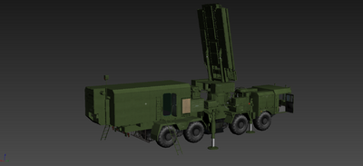 S-500防空系统96L6E雷达（中国版）模型-其他模型库-3ds Max(.max)模型下载-cg模型网