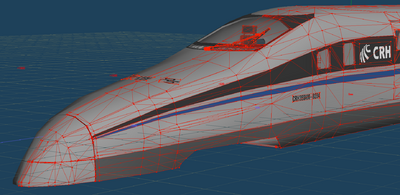 CRH380AM-0204动检模型模型-火车/轨道车模型库-OBJ(.obj/.mtl)模型下载-cg模型网