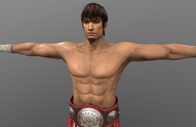 WWC 拳击冠军模型-男人模型库-FBX(.fbx)模型下载-cg模型网