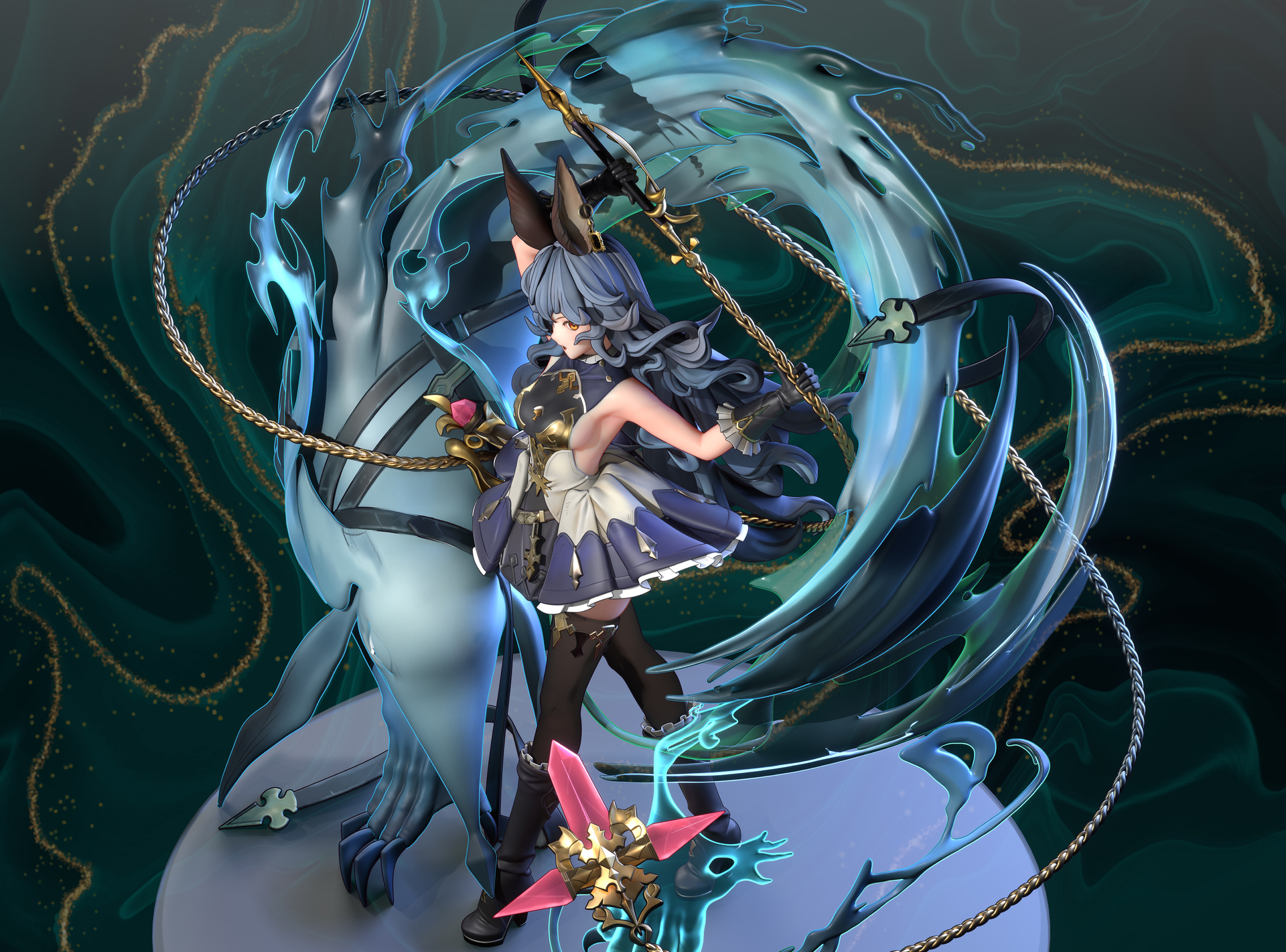 Granblue Fantasy Ferry模型 - 角色/人物/生物 - 作品模型 - CG模型网