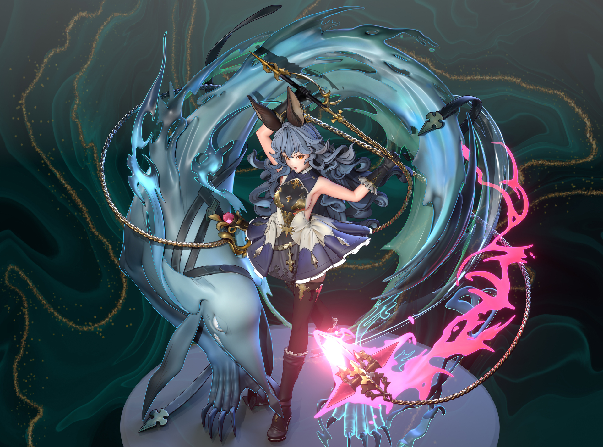 Granblue Fantasy Ferry模型 - 角色/人物/生物 - 作品模型 - CG模型网