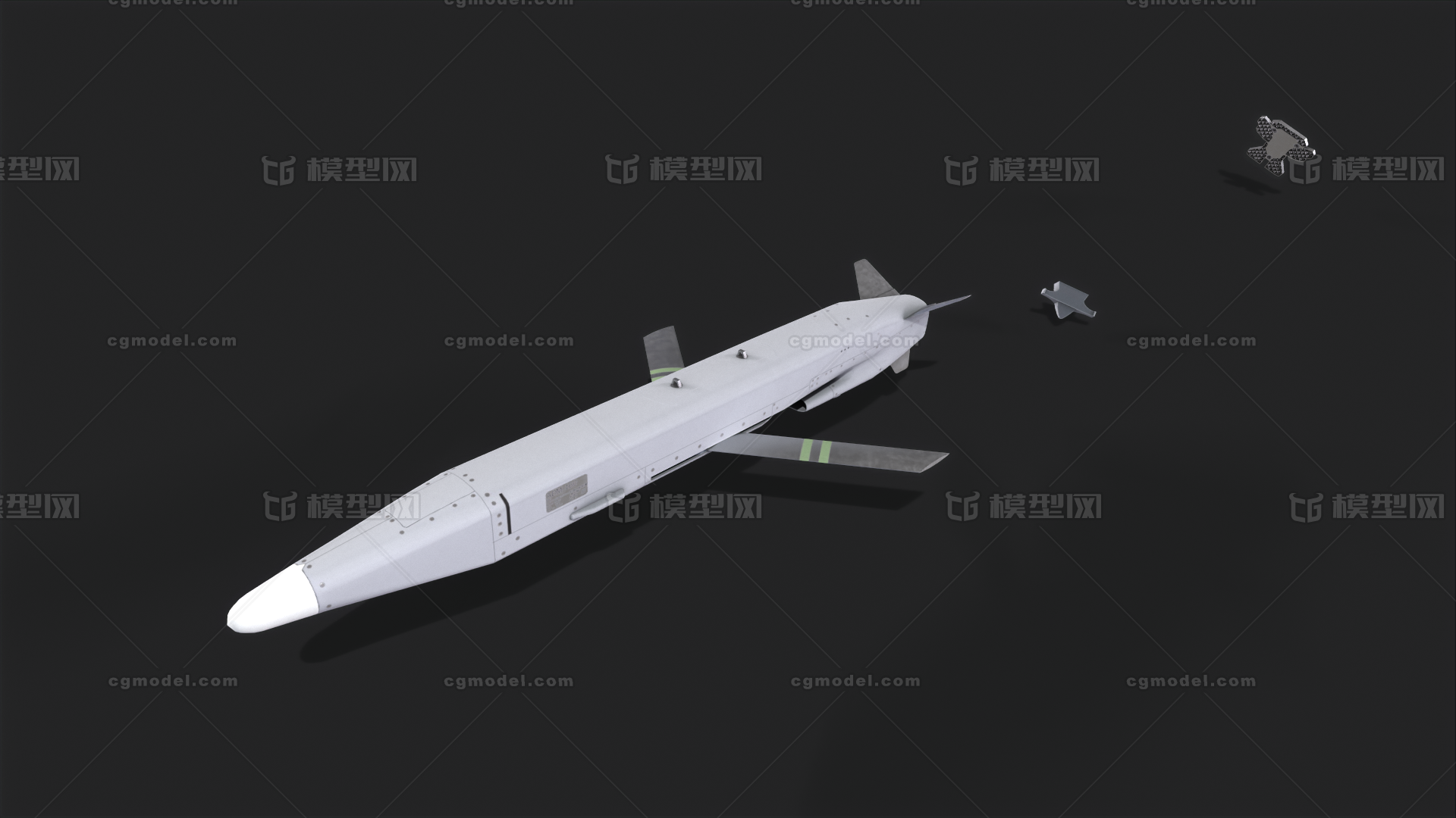 MALD ADM-160模型-其他器械模型库-3ds Max(.max)模型下载-cg模型网