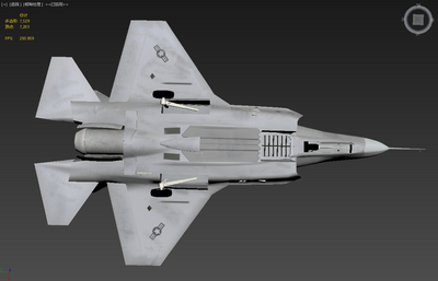 次世代 X35战斗机模型-军用飞机模型库-3ds Max(.max)模型下载-cg模型网