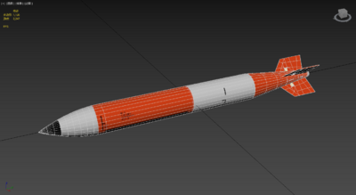 B61-12核弹 智能型核弹模型-其他器械模型库-3ds Max(.max)模型下载-cg模型网