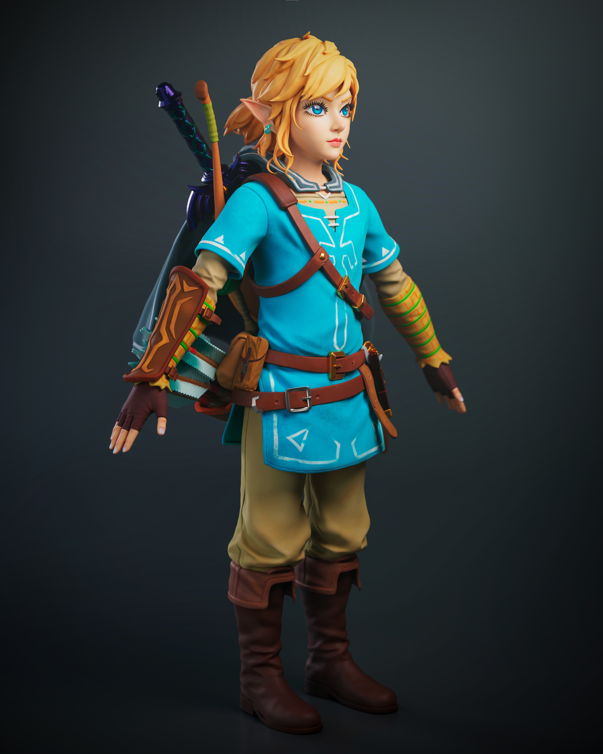 Link模型 - 角色/人物/生物 - 作品模型 - CG模型网